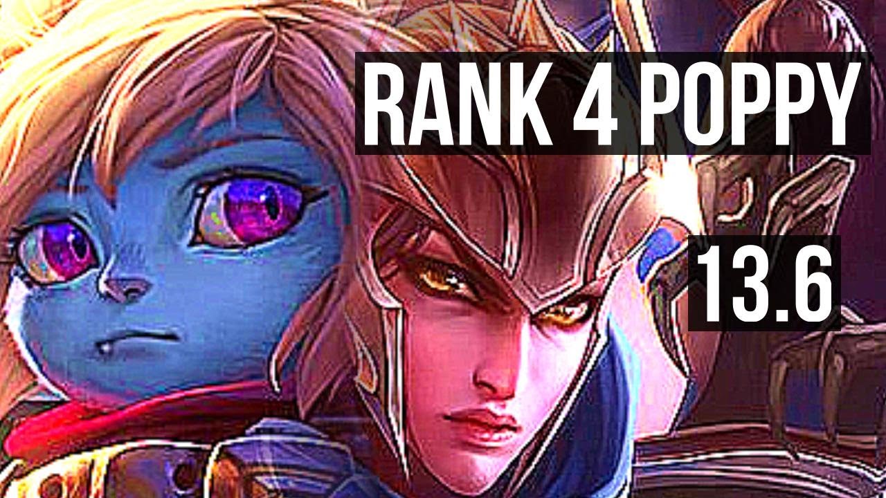 Poppy Vs Quinn Top Rank 4 Poppy 9 Solo Kills Dominating Tr
