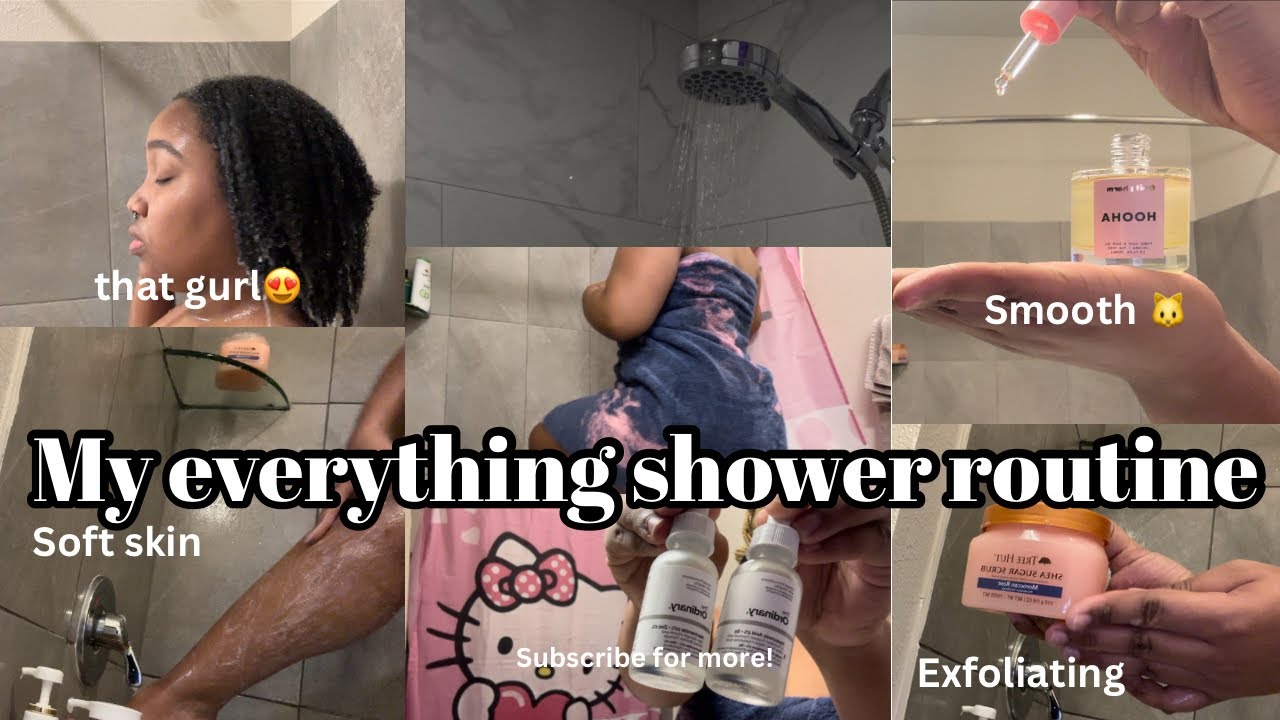 my EVERYTHING shower routine + hygiene essentials *how to smell good ...