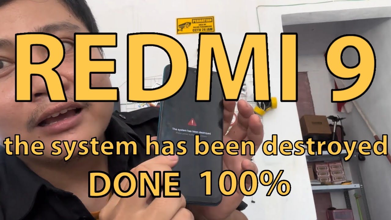 Cara atasi redmi 9 Lancelot the system has been destroyed - YouTube
