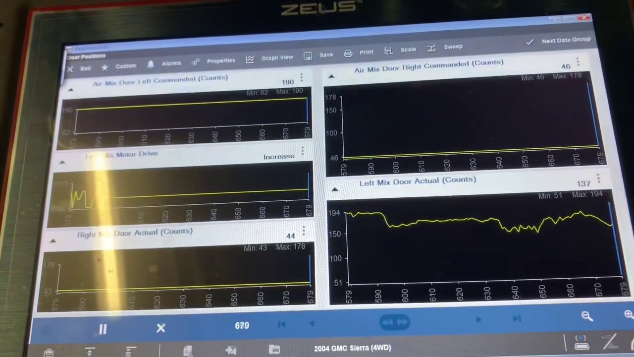 Ac door actuator problem , scan tool data pids enough for diagnosis ...