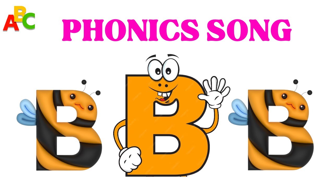 Letter B Song | B For Butterfly | Nursery Rhymes | ABC Phonics - YouTube