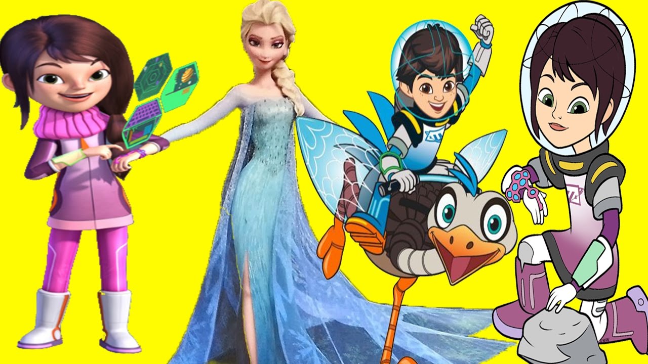 Frozen Elsa Finger Family with Miles from tomorrowland of family ...