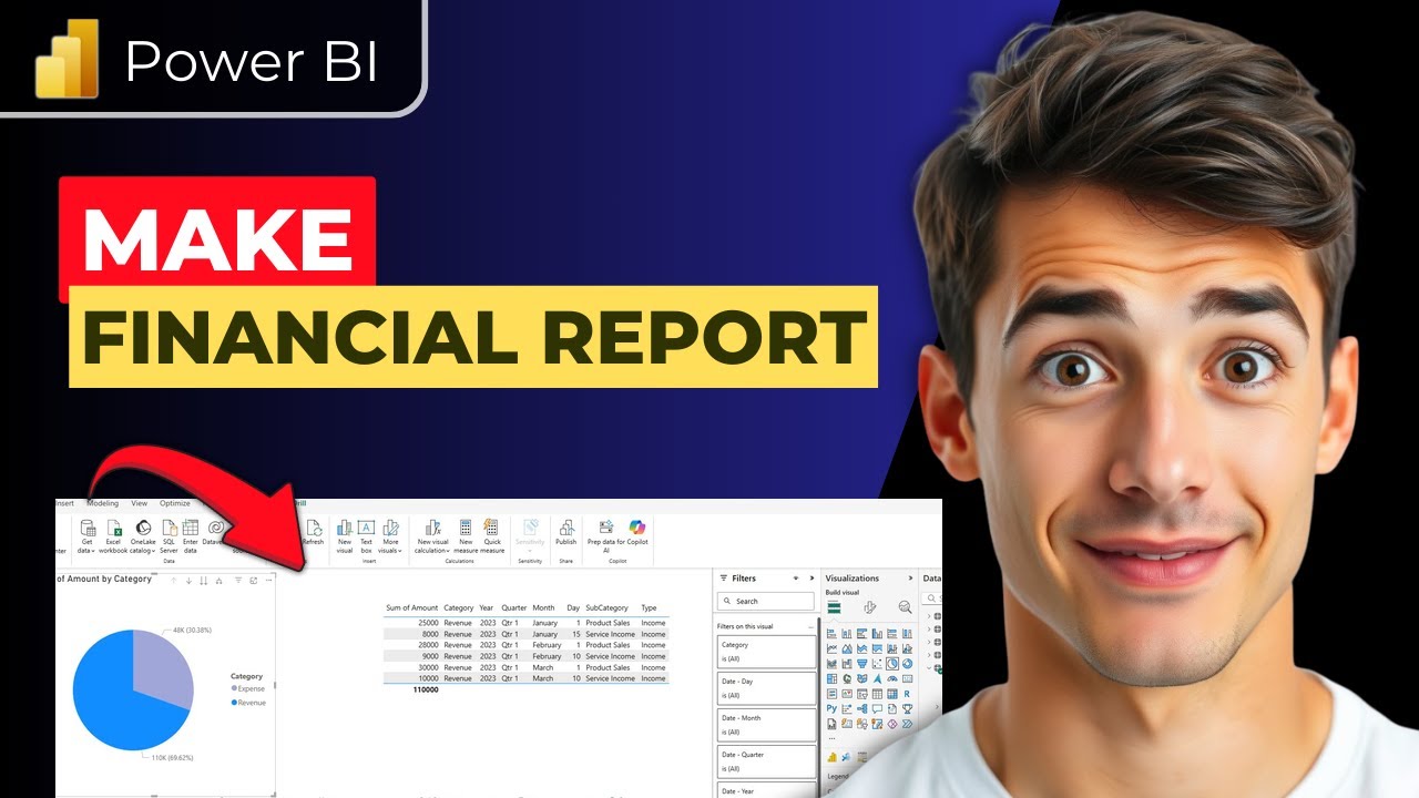 How To Build A Financial Report In Power Bi (Easiest Way) (2026 Guide ...