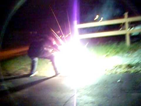 Firework Explosion In the Face! - YouTube