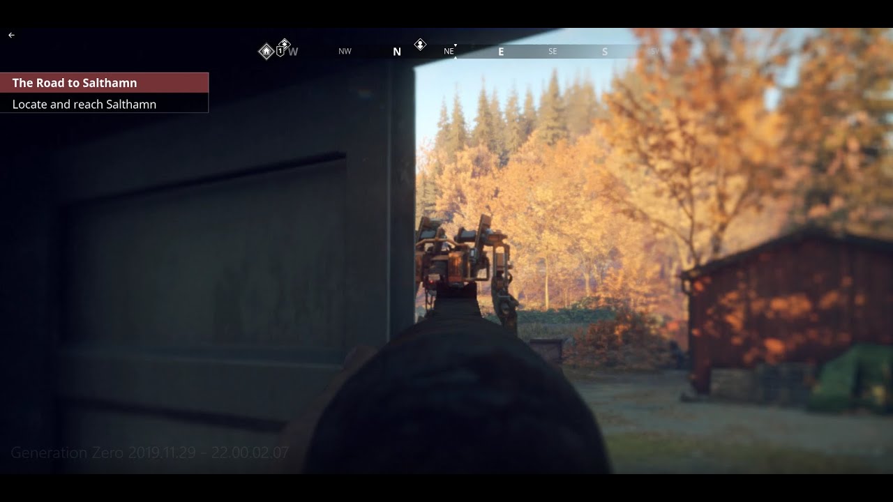 Generation Zero - Cornered by mechs in the container - Part 2 - YouTube