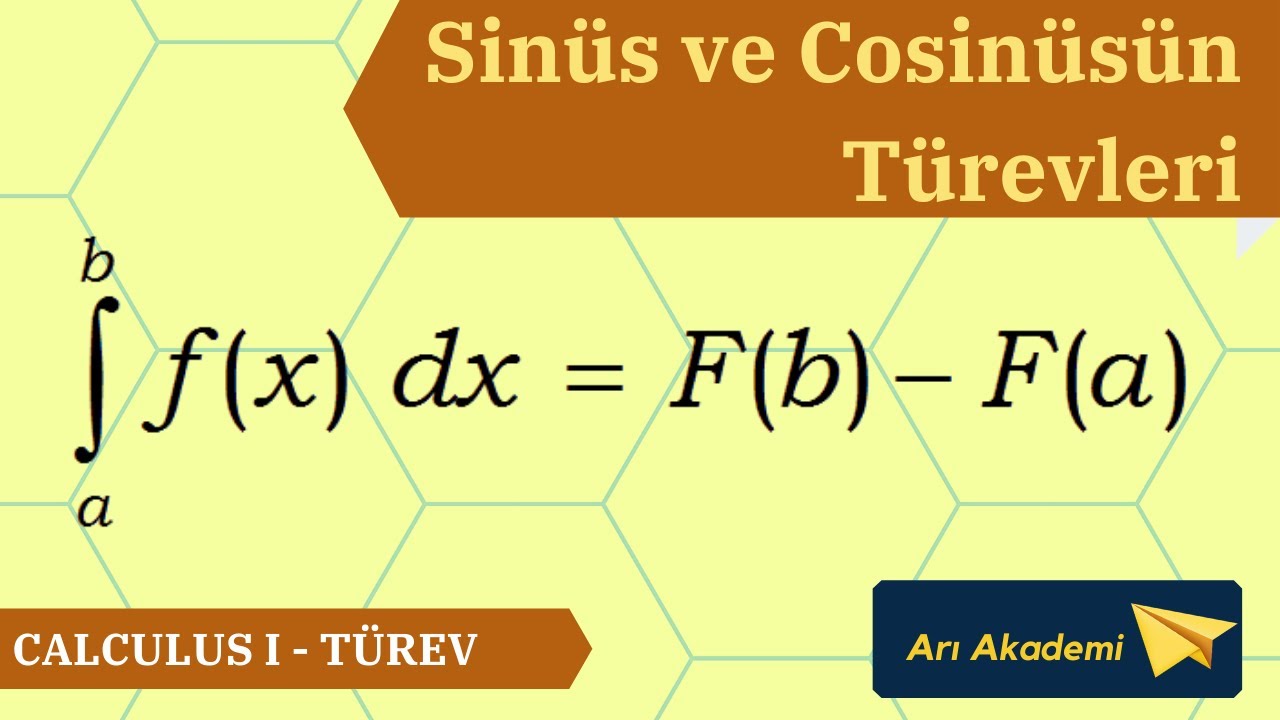 Sinüs ve Cosinüsün Türevi - YouTube