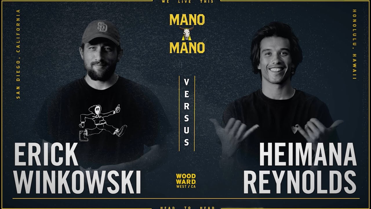 Mano A Mano 2023 - Round 3 - Men's: Erick Winkowski vs. Heimana ...