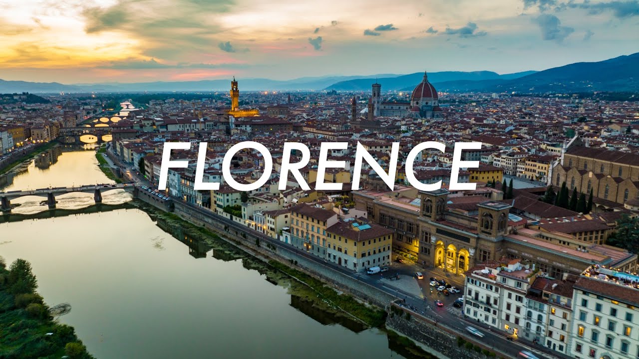 Florence, Italy: 45 Minutes of Aerial Video in 4K [Stock Footage] - YouTube