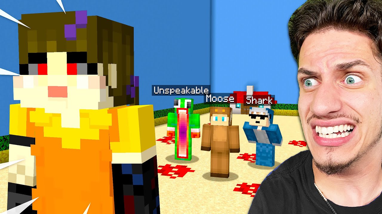 I Secretly Cheated in a SQUID GAME Minecraft Build Battle! - YouTube