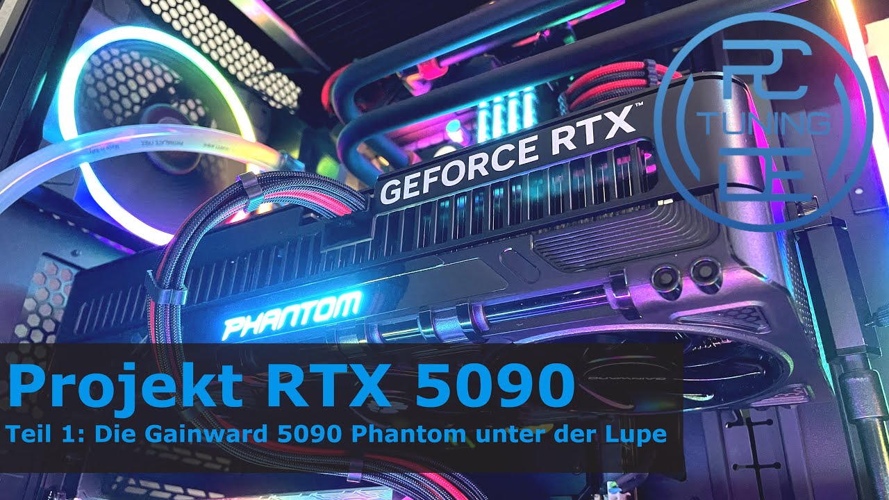 Projekt GeForce RTX 5090 - Teil 1: Die Gainward 5090 Phantom unter der ...
