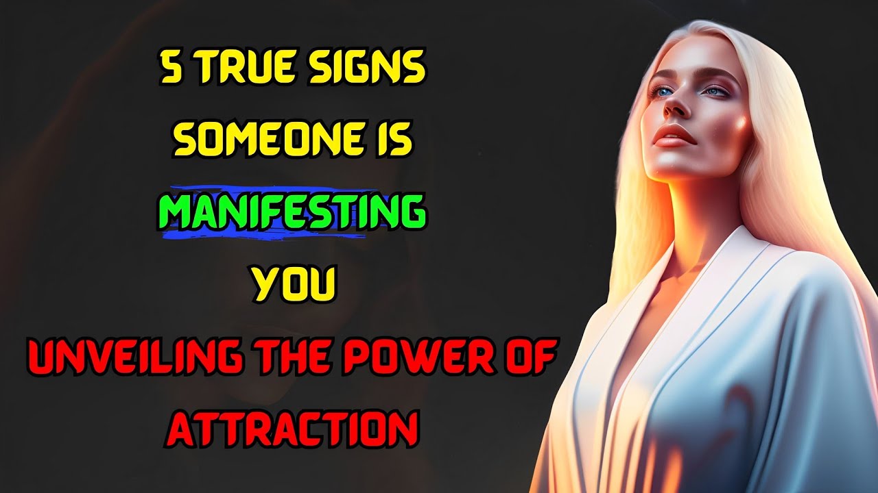 Unveiling the Power of Attraction: 5 True Signs Someone is Manifesting ...