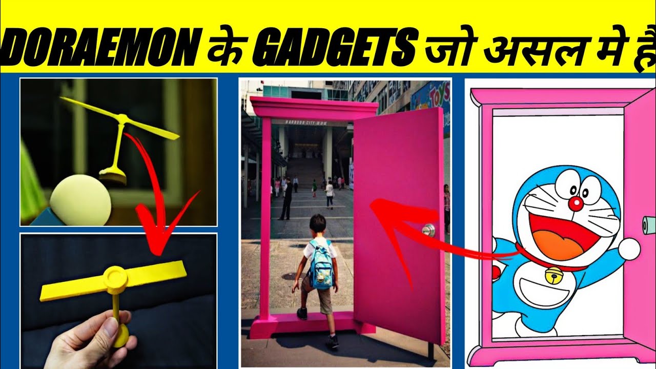 Doraemon के असल जिन्दगी के Gadgets || Doraemon Gadgets Exist IN Real ...