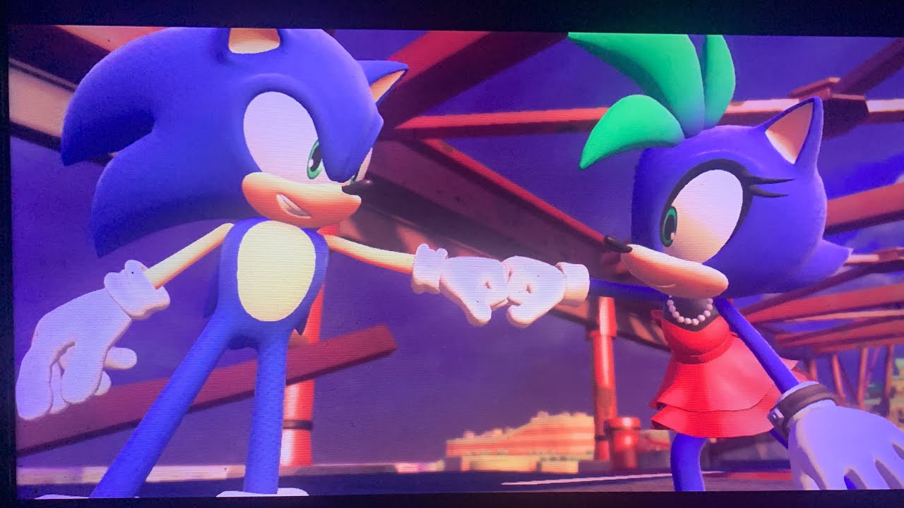 Sonic forces All cutscenes with Sonica the hedgehog - YouTube