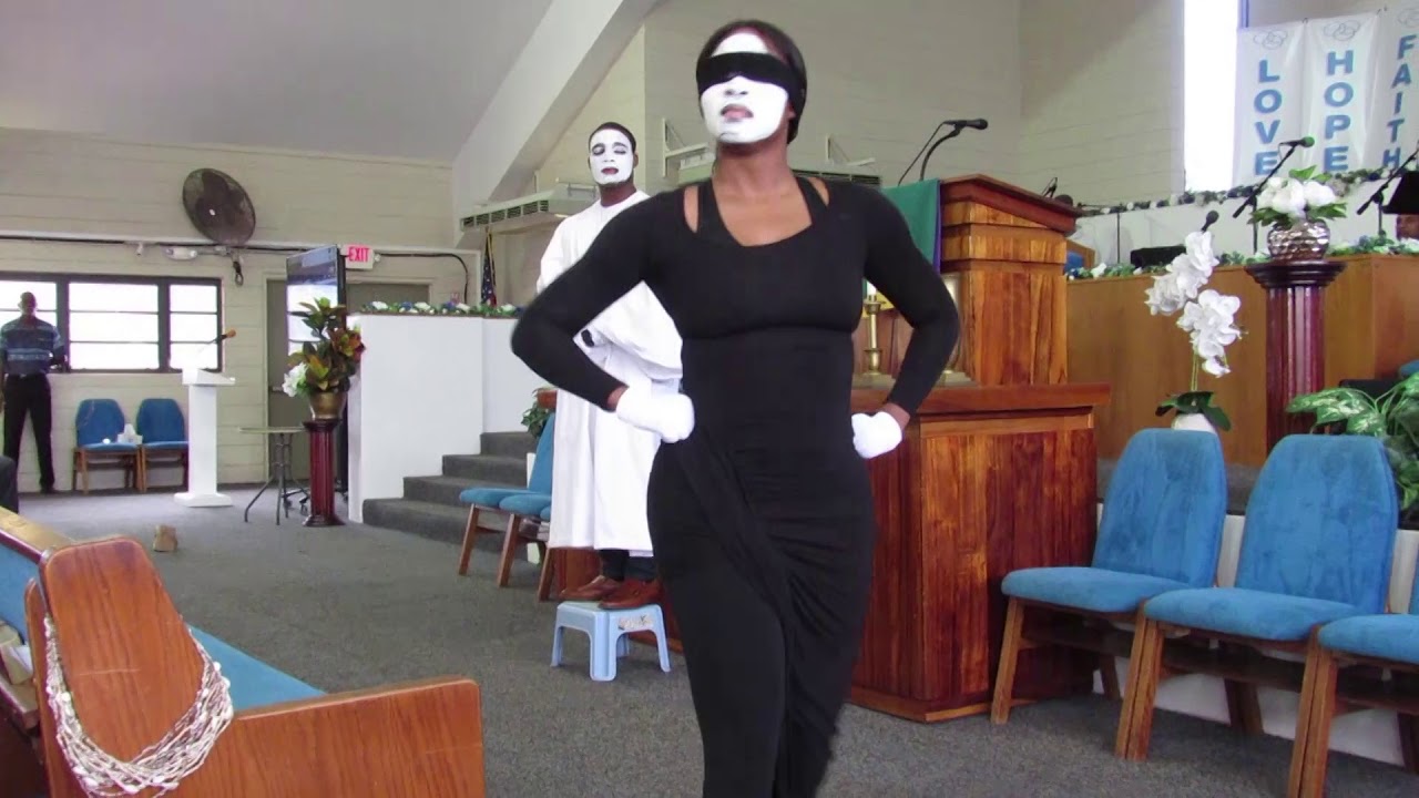 Trinity M.B.Church Mime Ministry covering "Order My Steps" - YouTube