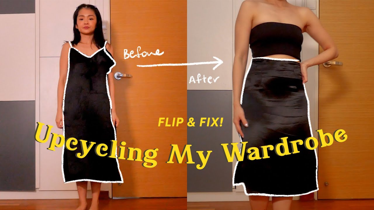Flip and Fix | Transforming my clothes into clothes I will actually ...