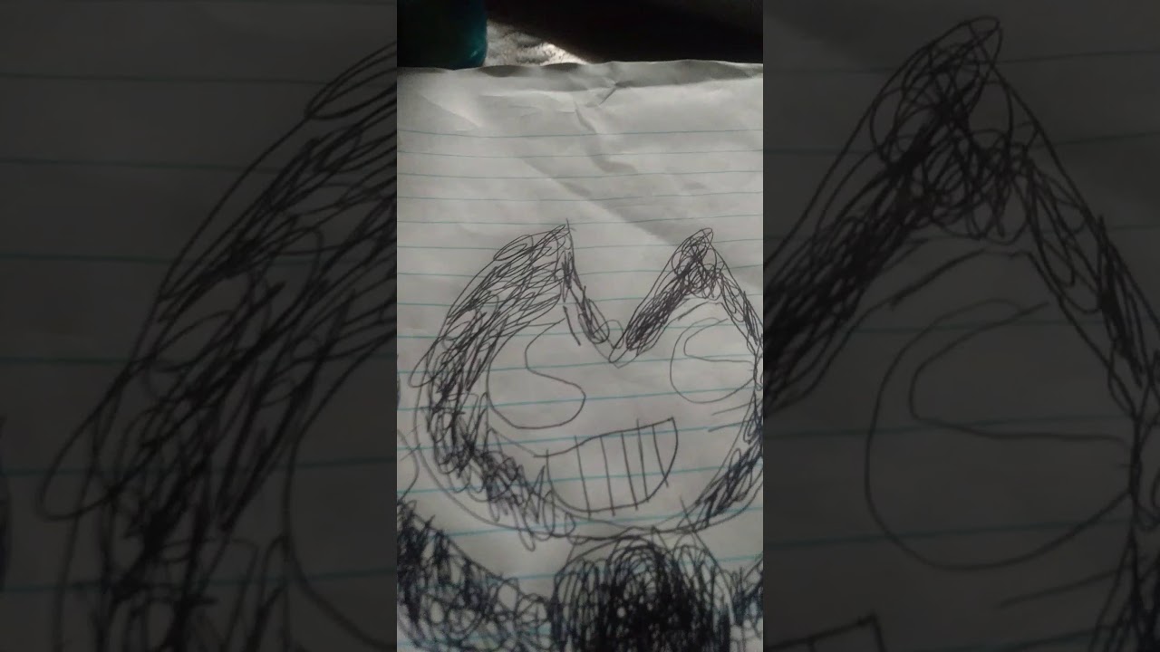 Good Bendy/ evil bendy drawing - YouTube