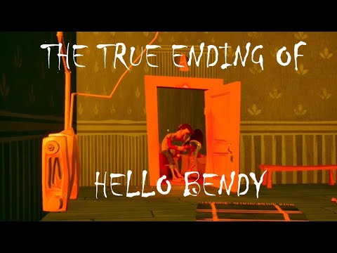 I ENABLED BACK INTO THE HELLO BENDY TRUE ENDING OF THE GAME (AFTER ...