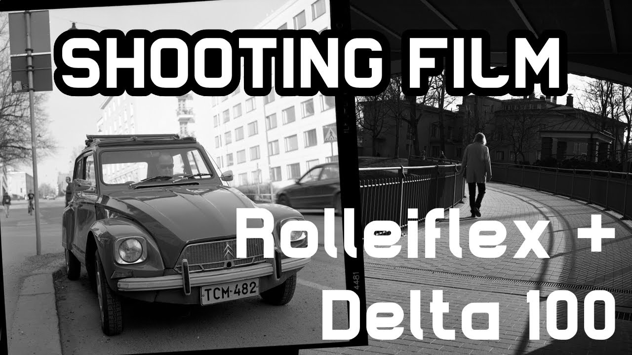 Shooting film with Rolleiflex 3.5B & Ilford Delta 100 (120)  - Tampere street 1/2
