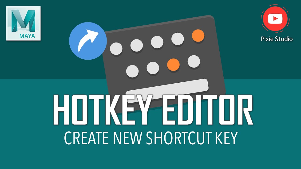 How to set Hotkey Editor and learn basic control in Autodesk Maya 2020 ...