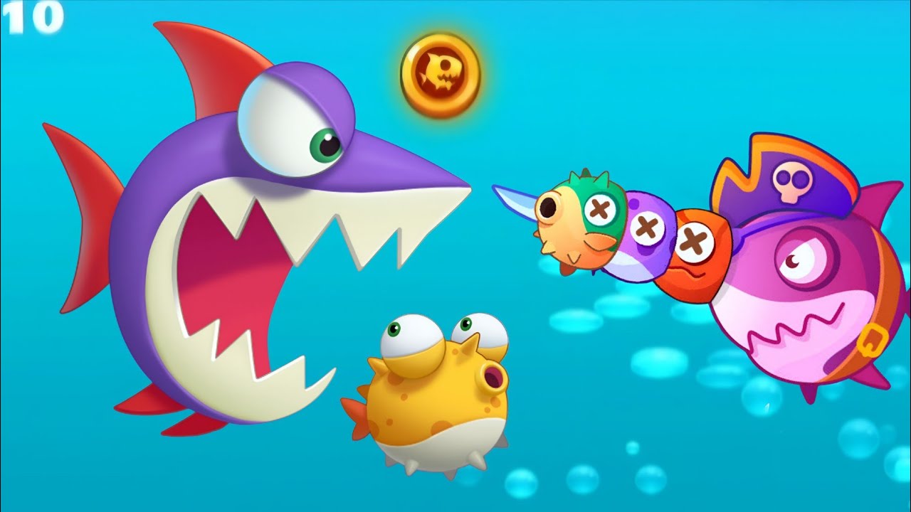 SwordShark.io: Surviving the SHARKNADO Event! #games#fisheatinggame ...