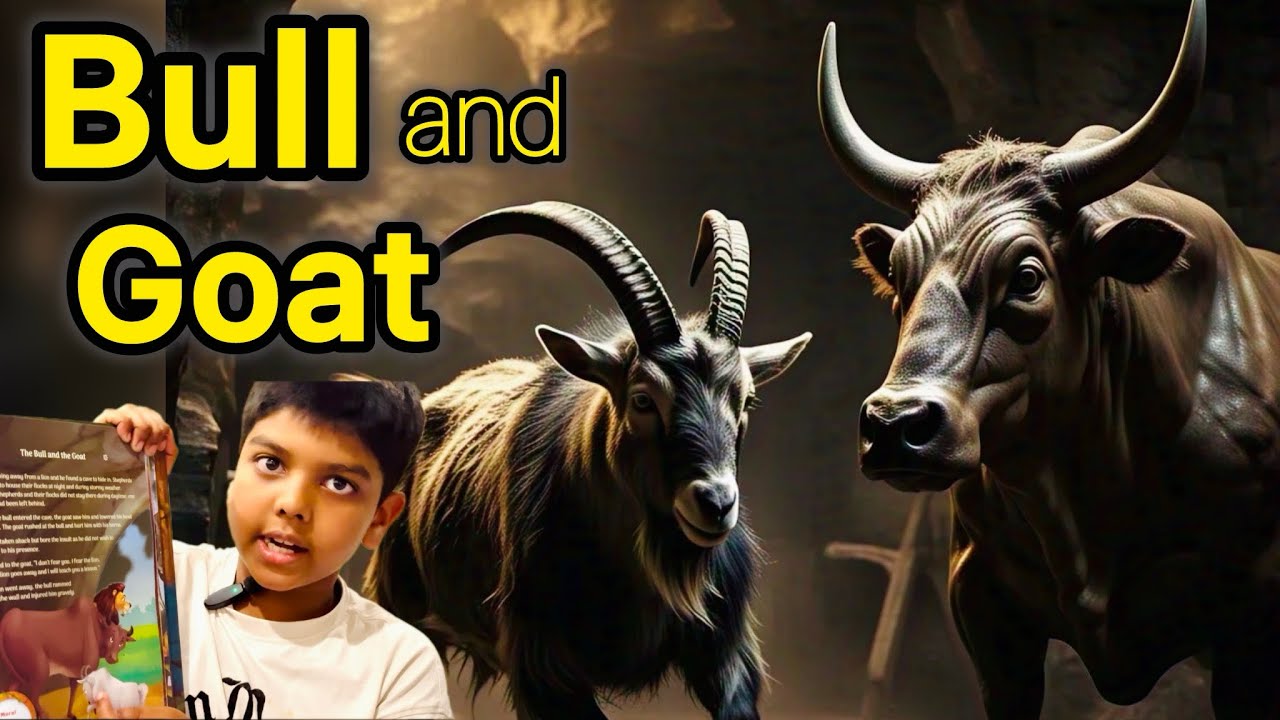 Story Time - The Bull 🐂 and the Goat 🐐 - YouTube
