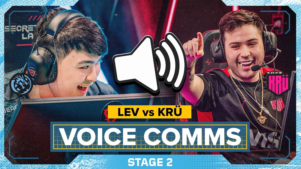 WHAT IT SOUNDS LIKE TO MAKE IT TO THE GRAND FINALS! | LEV vs. KRU Voice ...