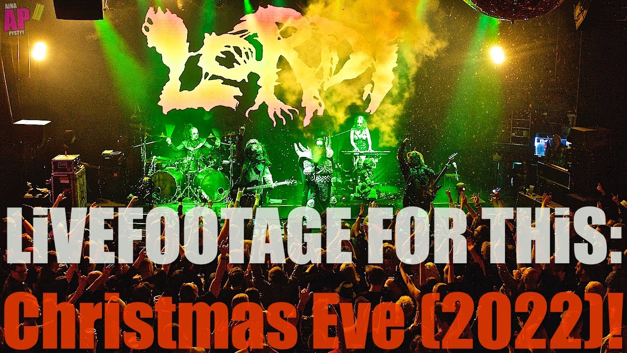 Livevideo made today for this Christmas Eve 2022 Lordi - Merry Blah ...