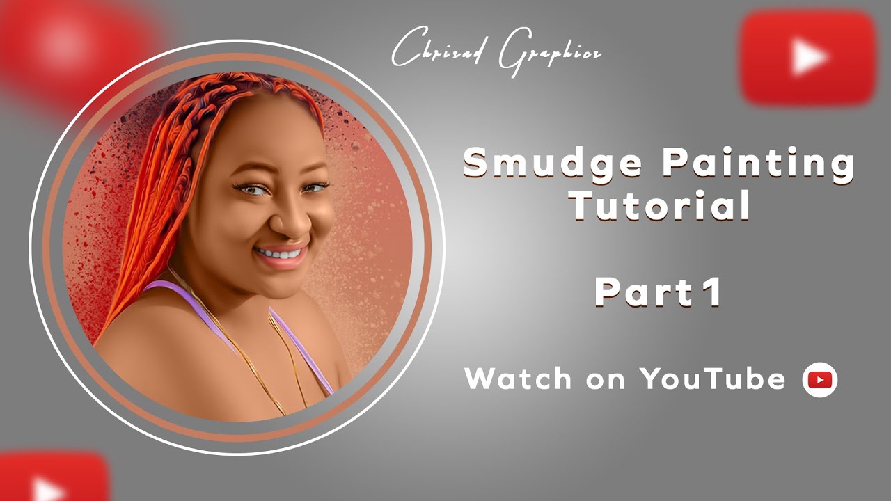 Photoshop Smudge Painting For Beginners Part 1 - YouTube
