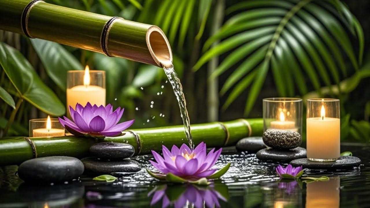 Soothing Music & Peaceful Water Sounds for Sleep, Meditation, Relax 🌿 ...