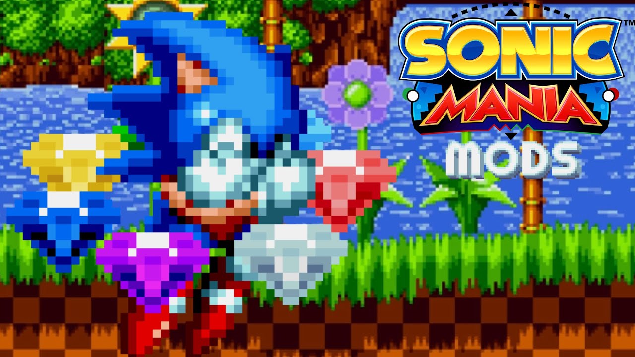 Hyper Sonic In Sonic Mania! - Sonic Mania Mods - YouTube