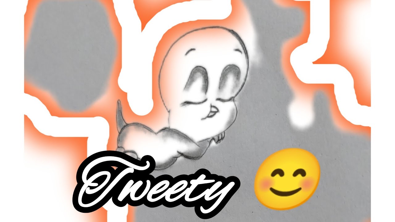 how to draw Tweety cartoon||very easy Tweety drawing|| Tweety - YouTube