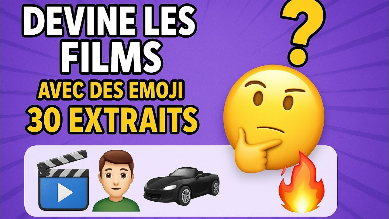Devine le film avec des emojis 🎬 - YouTube