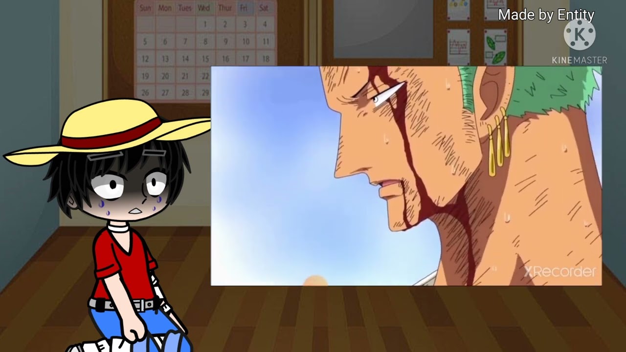 Luffy reacts to Zoro taking his pain. Cringe ? D r a m a ! Anime ...