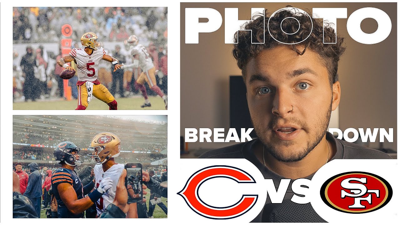 Photographing The Iconic Chicago Bears "Rain Game" - YouTube