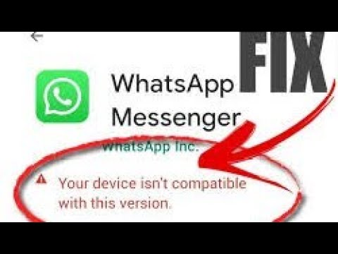 How To Fix your device isn't compatible with this version android ...