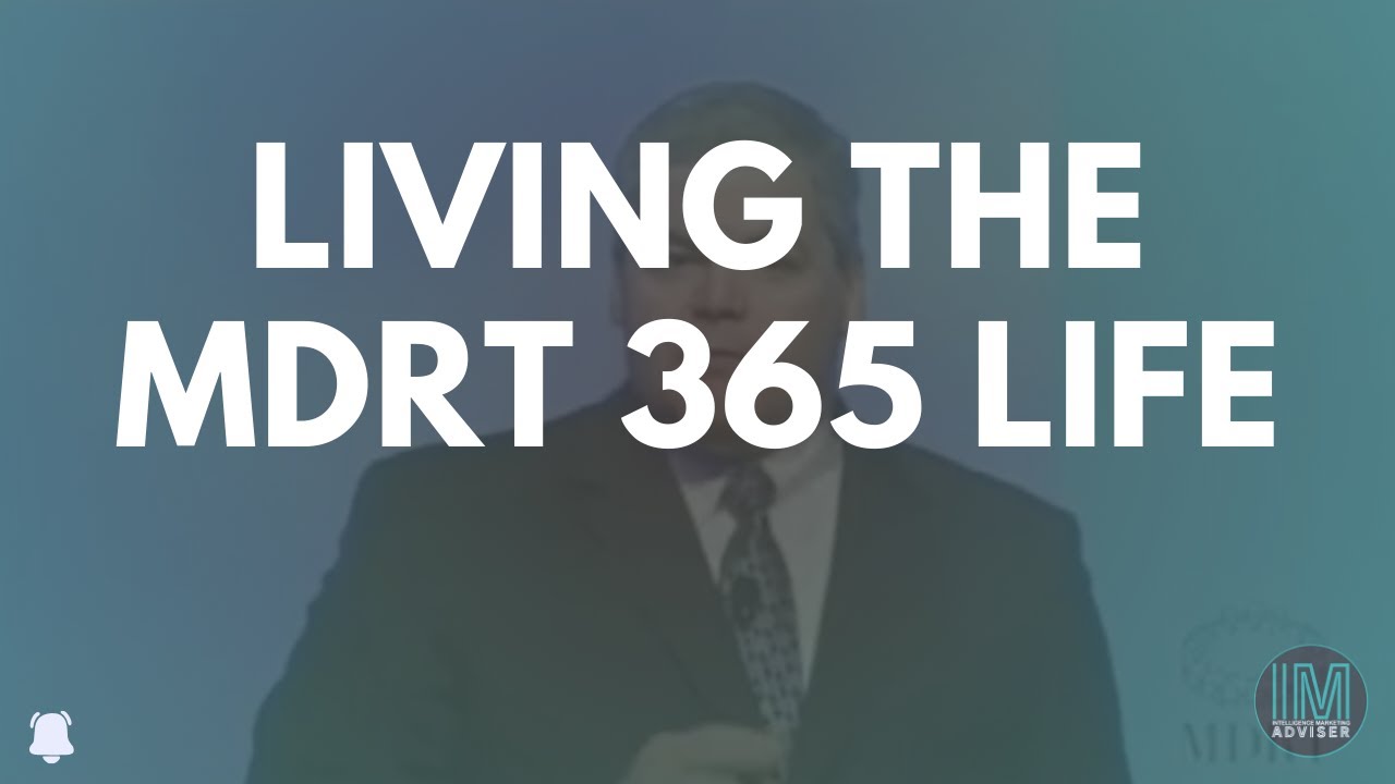 MDRT Volume 1 | Living the MDRT 365 Life | Brian D Heckert - YouTube