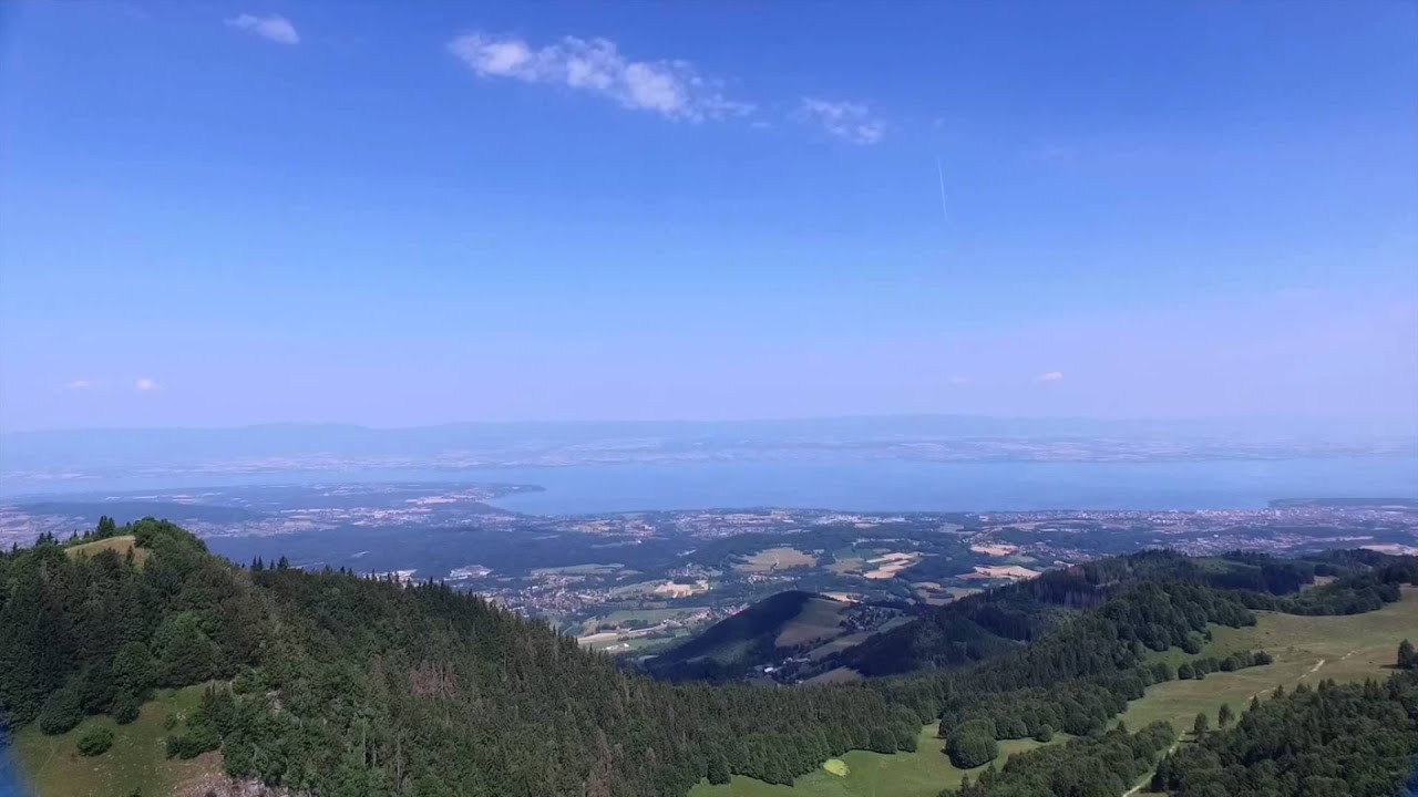 Le Mont Forchat vu du ciel - Haute Savoie - 072015 - YouTube