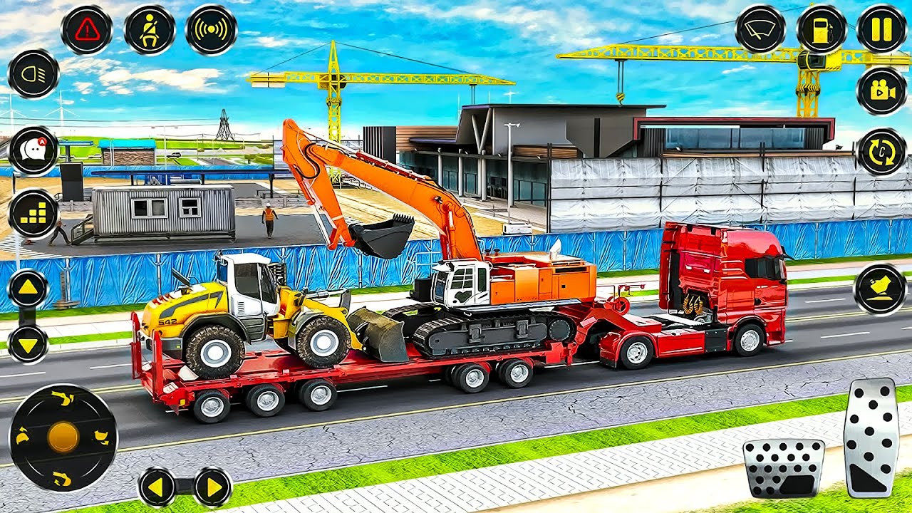 Offroad Heavy Cargo Truck Simulator - Construction 3D Truck Simulator - Android Gameplay - YouTube