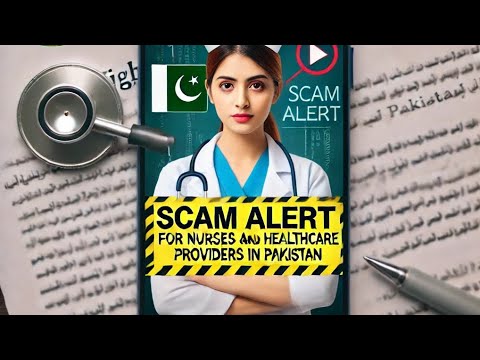 scam Alert of Nurses and healthcare provider in Pakistan# ...