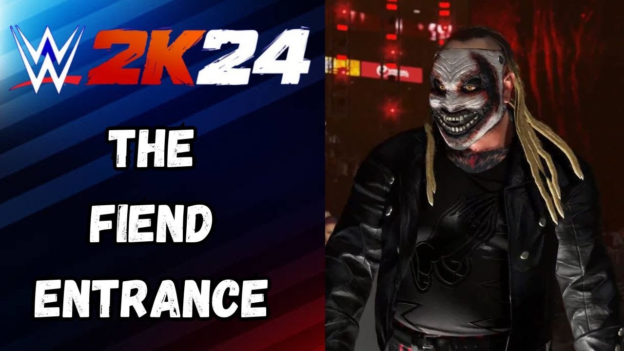 WWE 2K24 The Fiend Entrance - YouTube