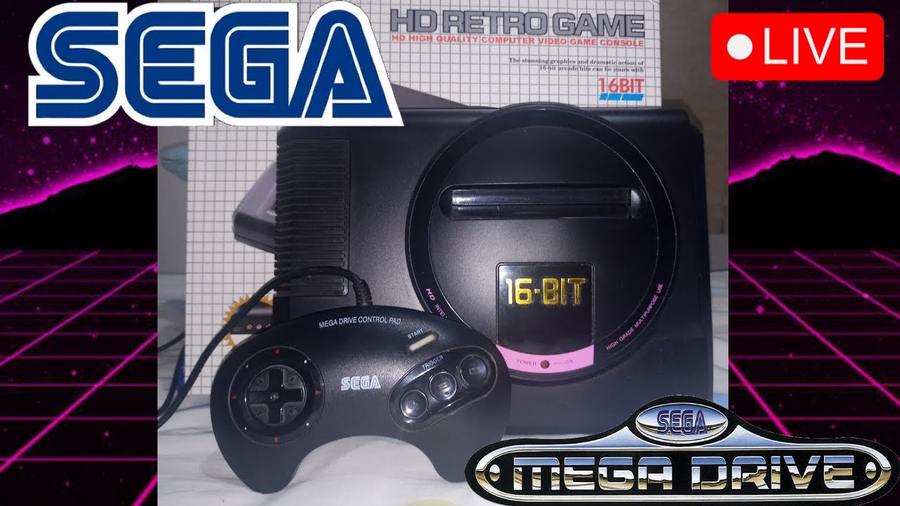 Mega Drive Live Stream Vamos Dominar o Muunndo! - YouTube