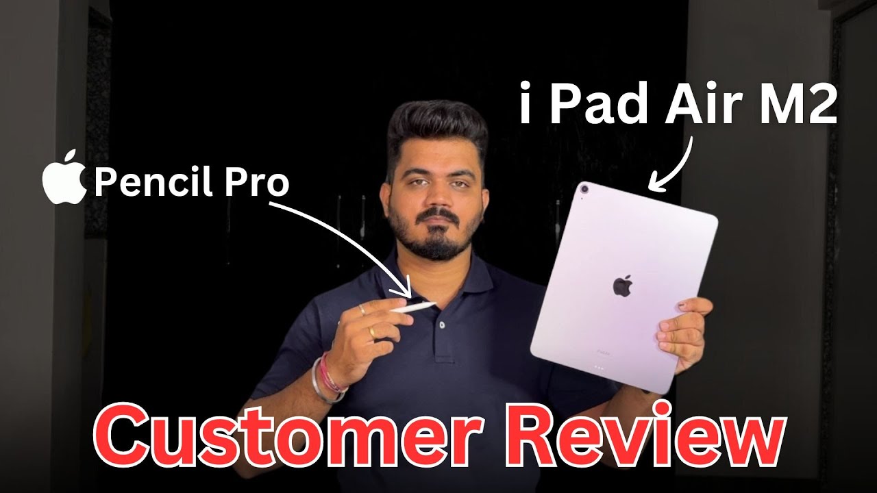 Apple i Pad Air M2 Unboxing and Review | Apple Pencil Pro Unboxing and ...