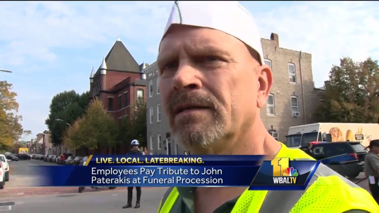 Baltimore says goodbye to John Paterakis Sr. - YouTube