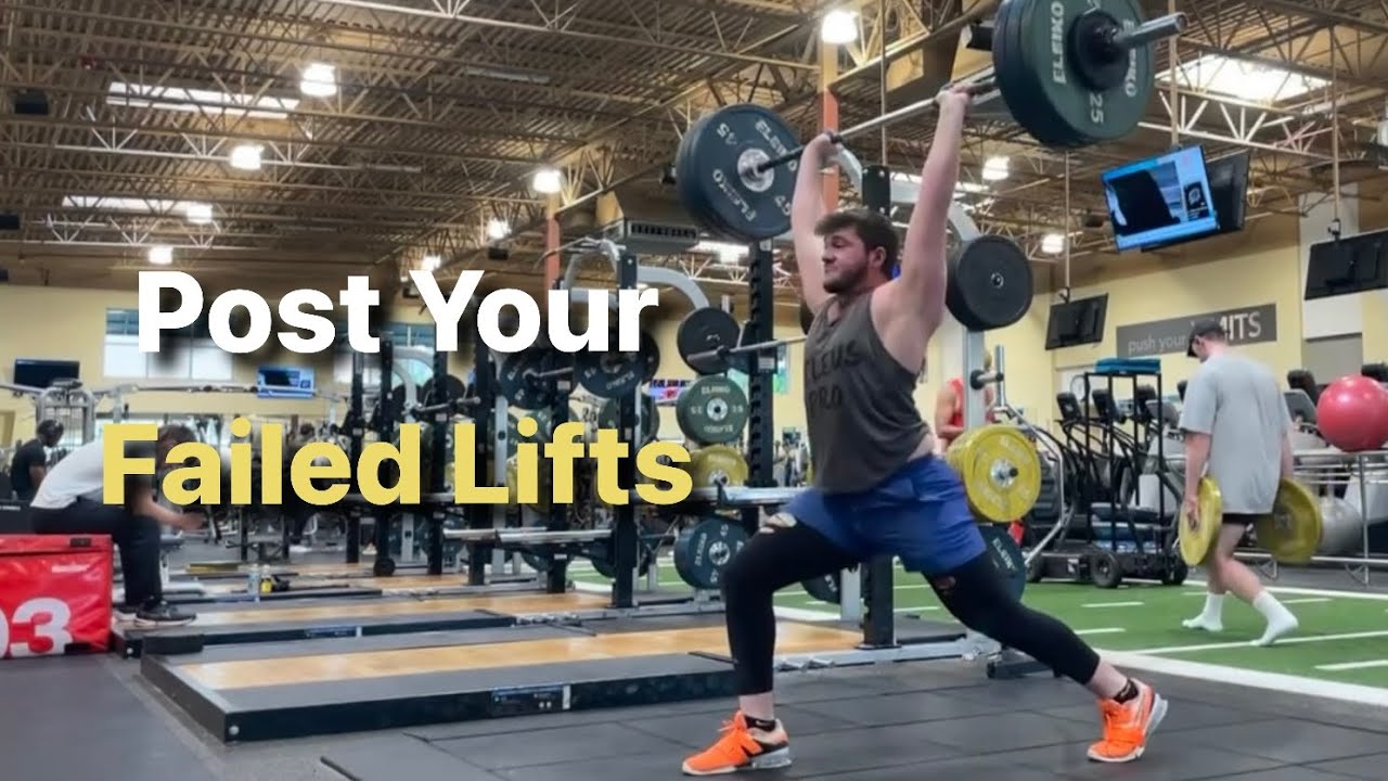 Day 531 - Don’t be Afraid to Post Your Failed Lifts - YouTube