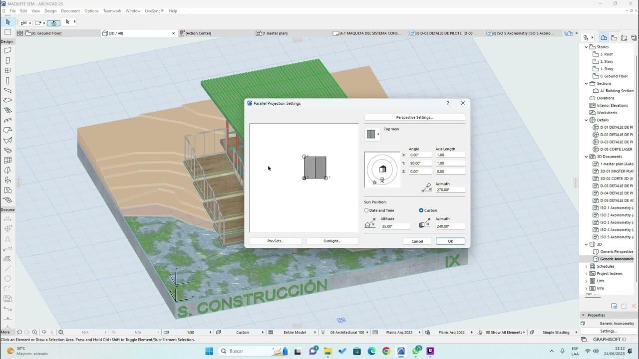COMO HACER UN MASTER PLAN EN ARCHICAD | #archicad #tutorial - YouTube