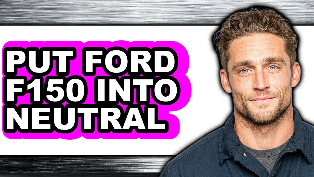 How To Put Ford F150 Into Neutral (Only Way) - YouTube