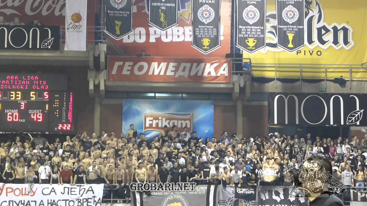 Grobari - TI SI JEDINI OD SVIH (samo majice) | Partizan - Szolnoki Olaj ...