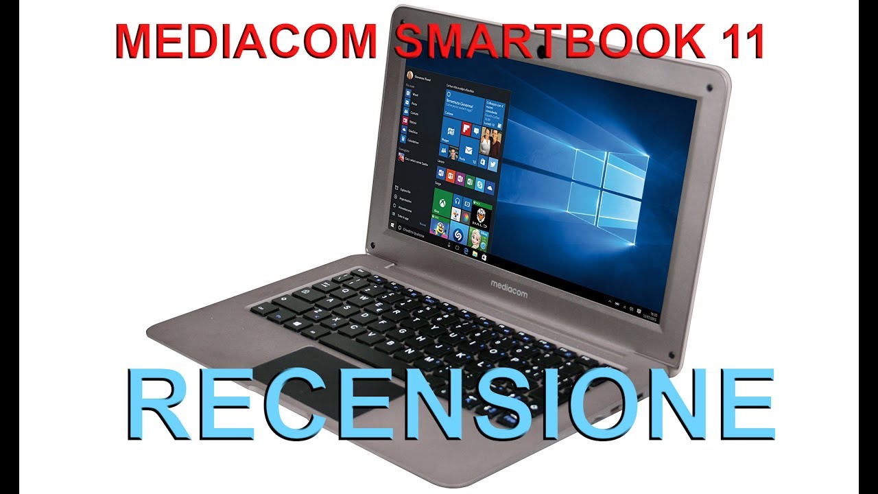 Mediacom SmartBook 11: recensione - SuperNerd.it - YouTube