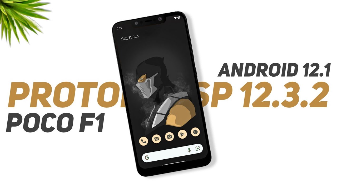 Poco F1 | ProtonAOSP 12.3.2 | Android 12.1 | Status Bar Battery Styles ...