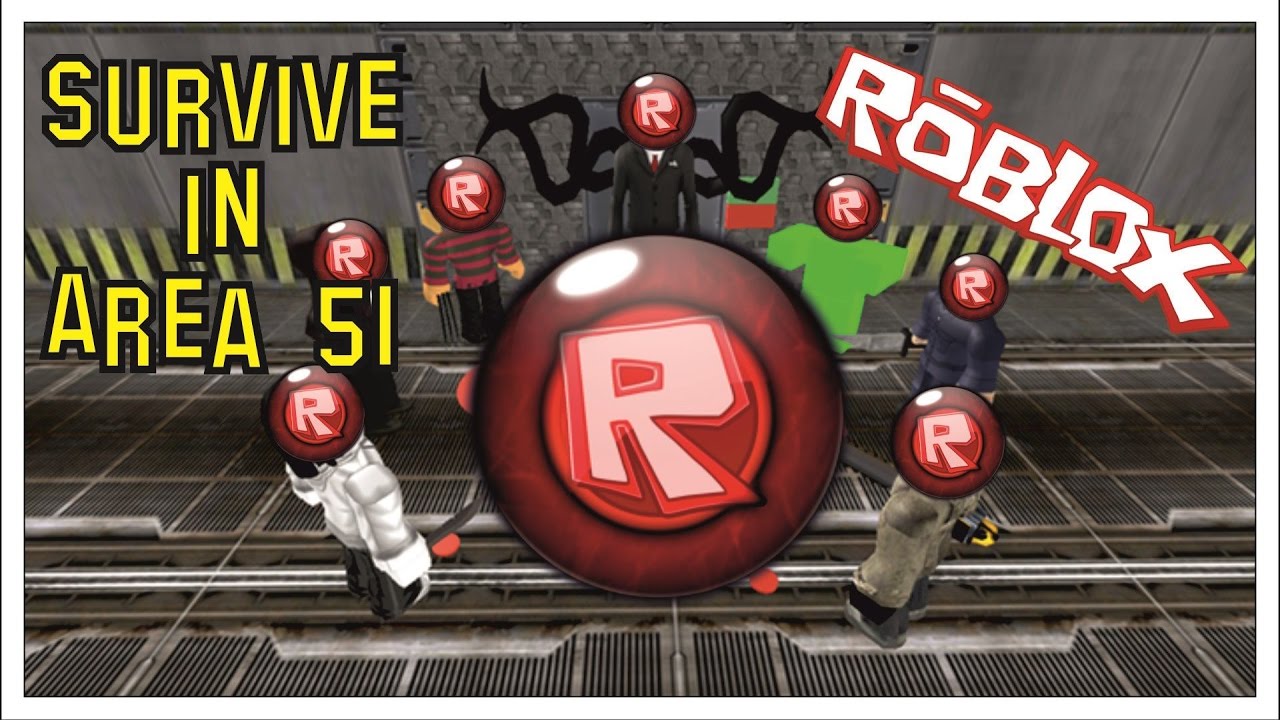 Роблокс Зона 51 Выживи и попробуй убей монстра Roblox Survive and Kill ...